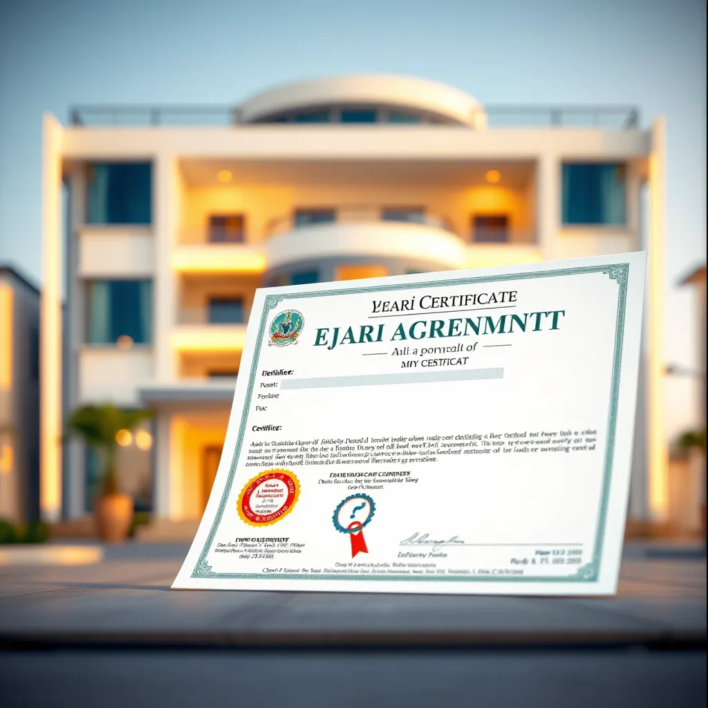 Understanding the Ejari Certificate in Dubai Real Estate