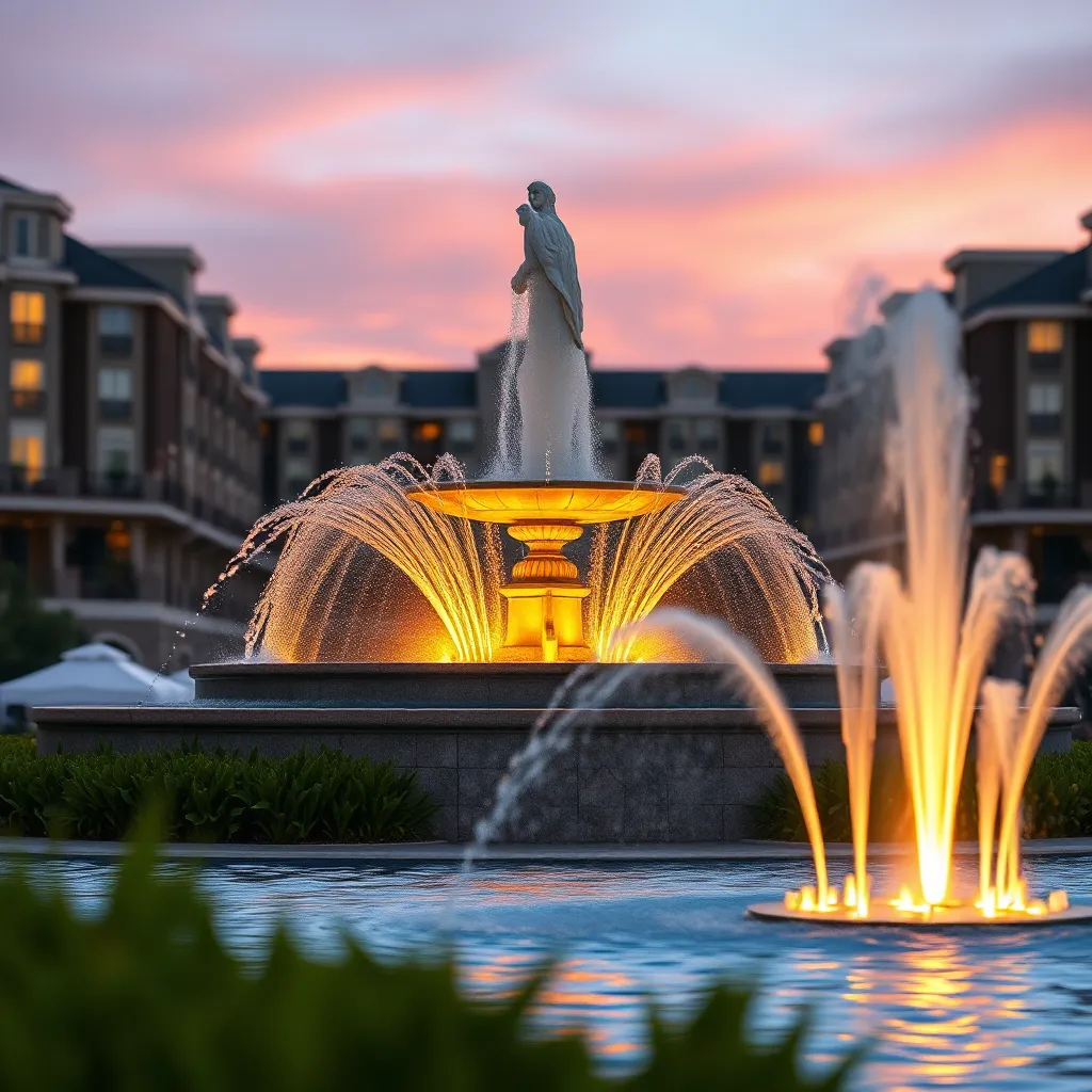 The Pointe Water Fountain: An In-Depth Look at its Marvels