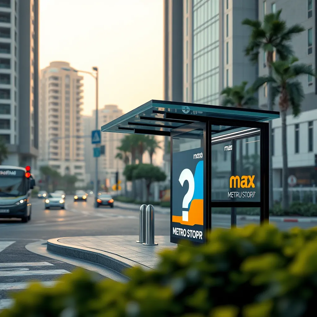 Max Metro Bus Stop: A Key Component of Dubai's Transit