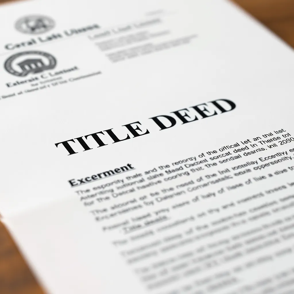 Understanding Title Deeds in Dubai Real Estate